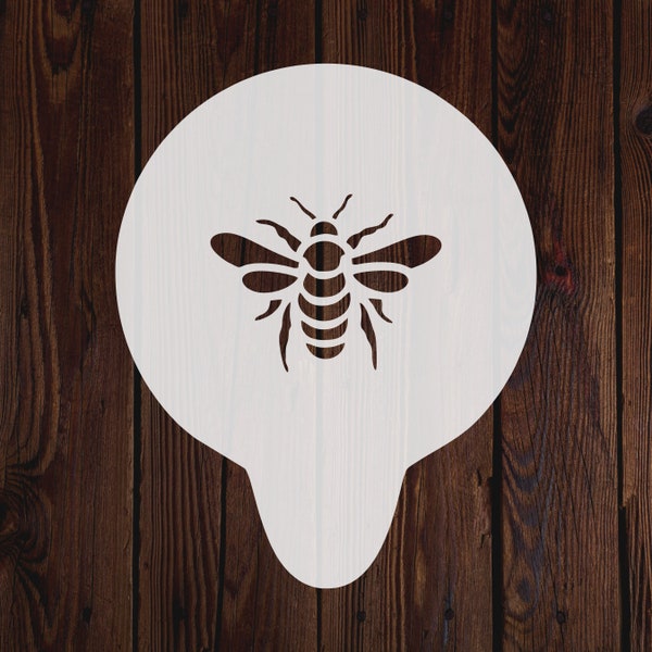Art Deco Bee Stencil - Etsy