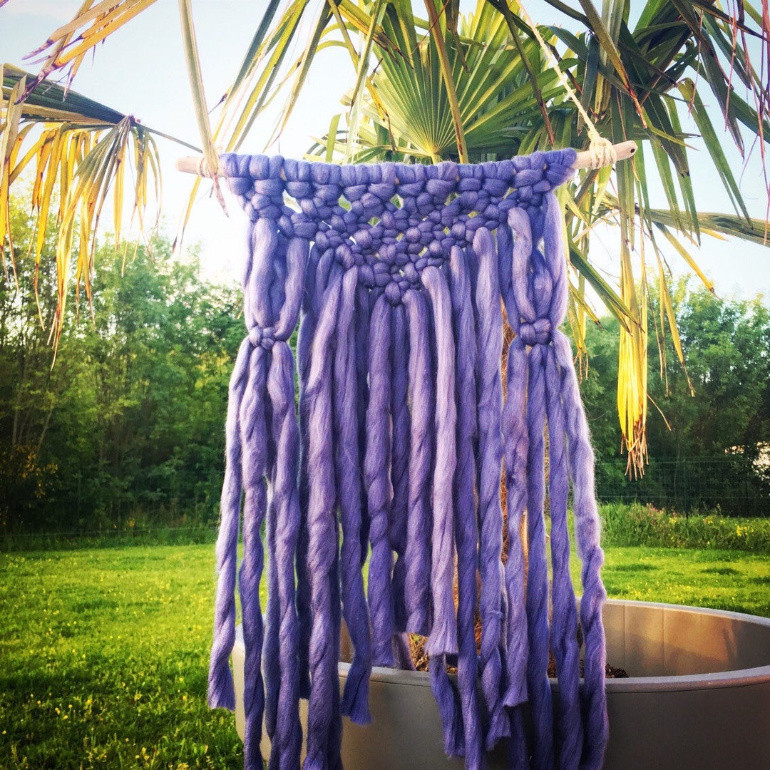 Big Wool Macrame Wall - Etsy