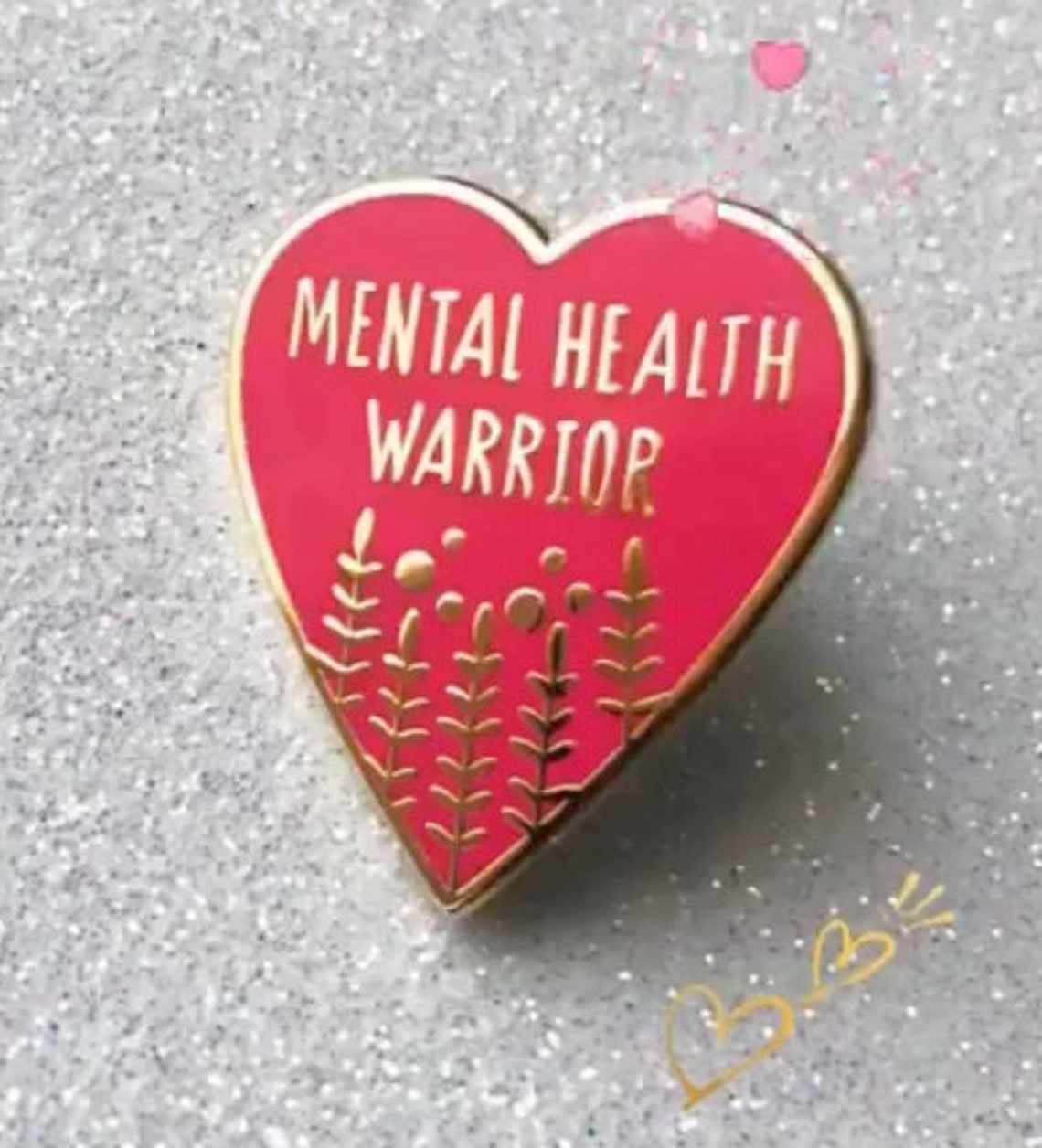 Mental Health Awareness - Enamel Pin - Etsy UK
