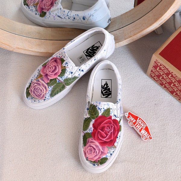 Hand Painted Shoes - Etsy