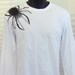 Creepy Spider Shirt, Custom Tshirt for Halloween, Realistic Arthropod ...