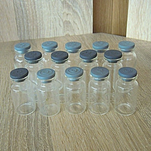 Small Medical Jars With Rubber Cover, Pharmacy Jars, Set of 14 Pcs - Etsy