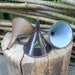 Metal Funnels Rust Funnel Antique Funnel Metal Enamel - Etsy