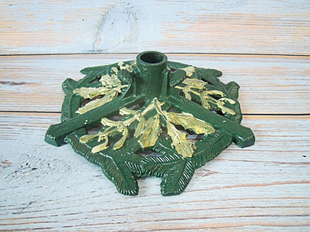 Christmas Tree Stand, Antique Cast Iron Christmas Tree Stand, Tree ...