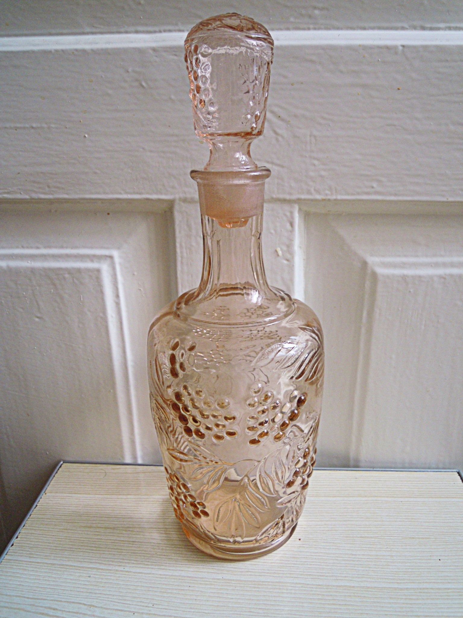 Decanter Glass Decanter Grape Decanter for Water or Wine | Etsy