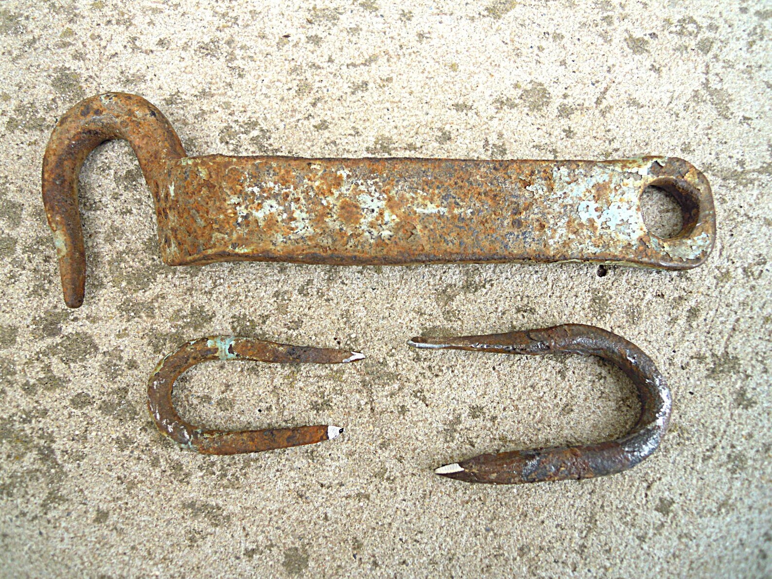 Antique Latch Hook Rust Latch Hook Curved Latch Hook | Etsy