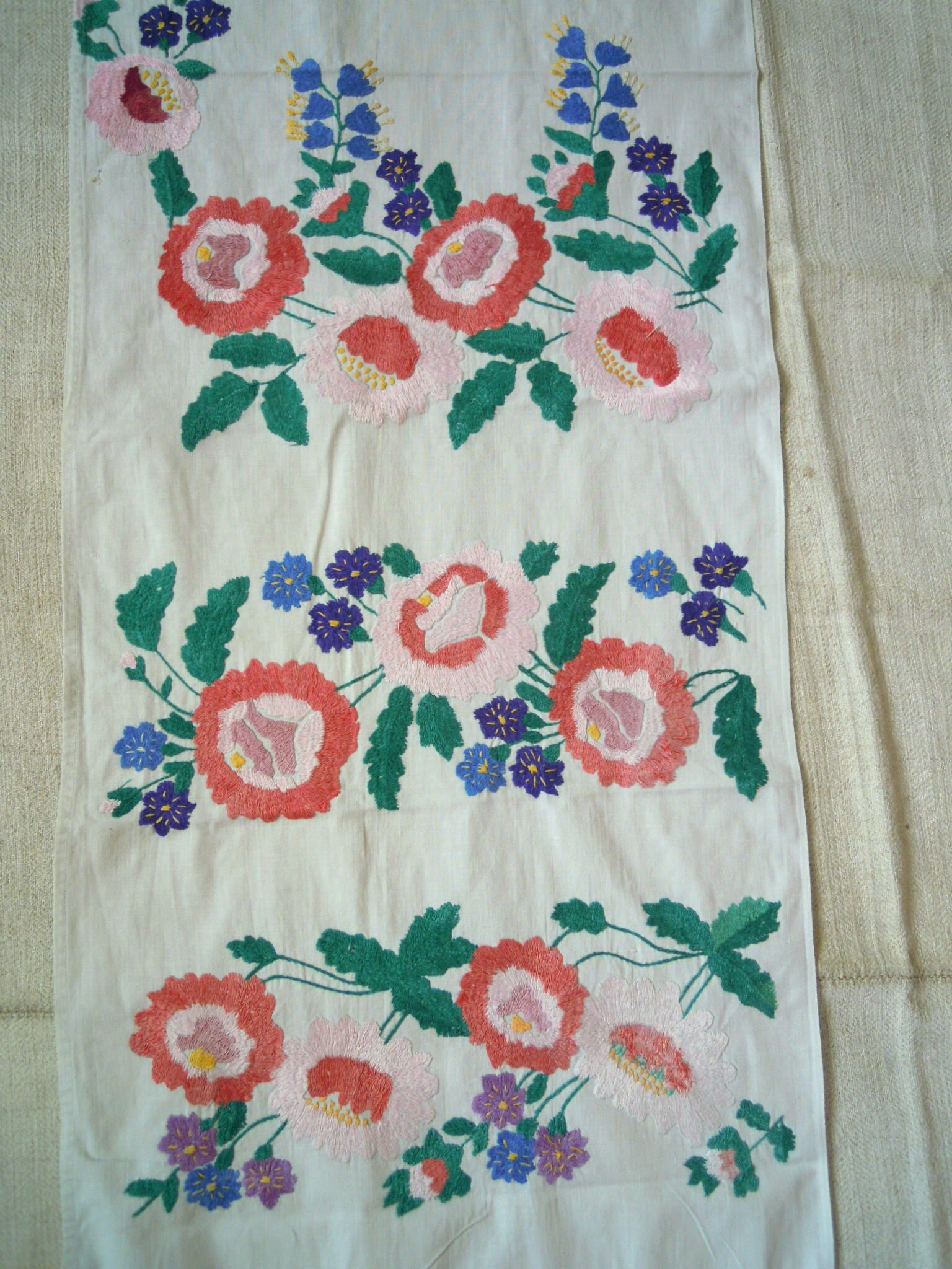 Horizontal Embroidery Wall Embroidery Embroidery Above - Etsy