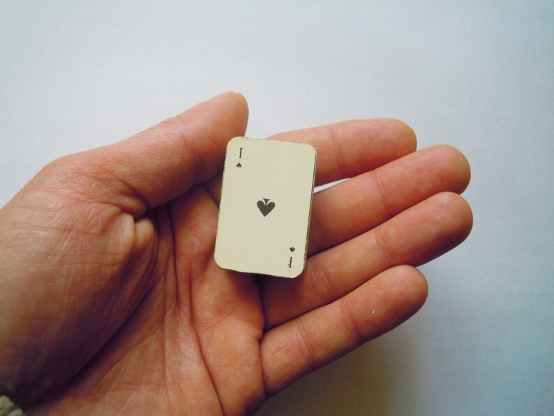 Playing Cards Mini Cards Deck of Playing Cards - Etsy
