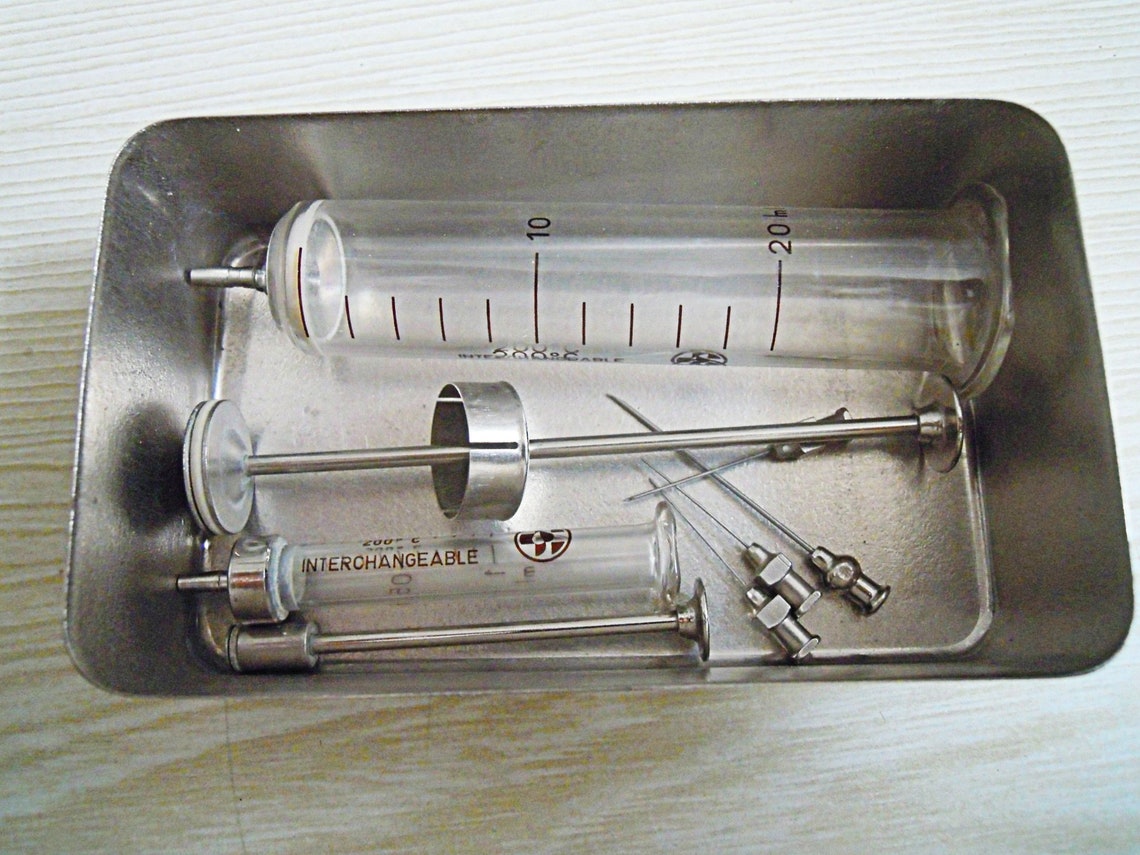 Reusable Syringes Metal Syringes Glass Syringes Syringes in - Etsy