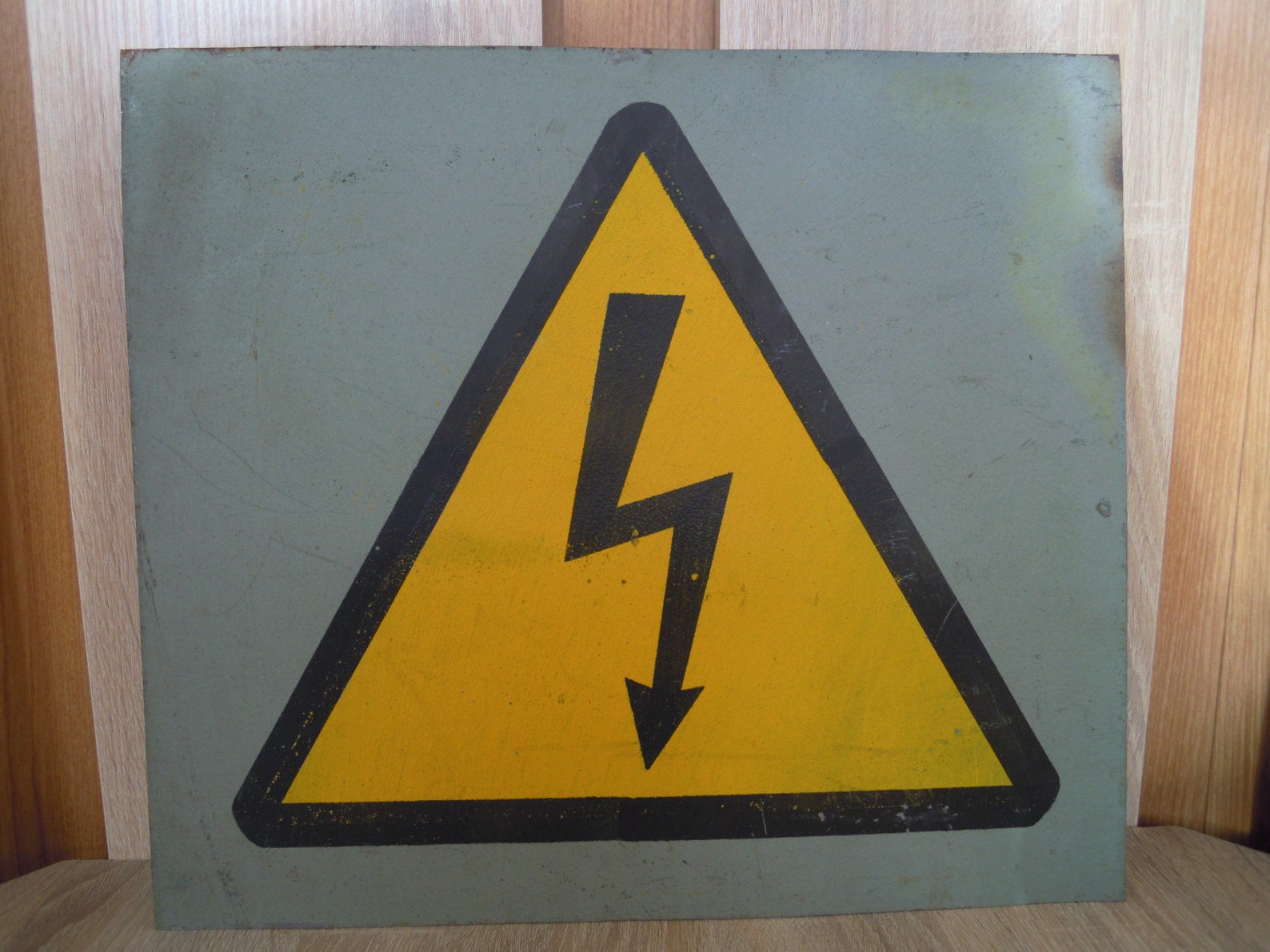 Metal Sign Danger Electric Current High Voltage Sign - Etsy