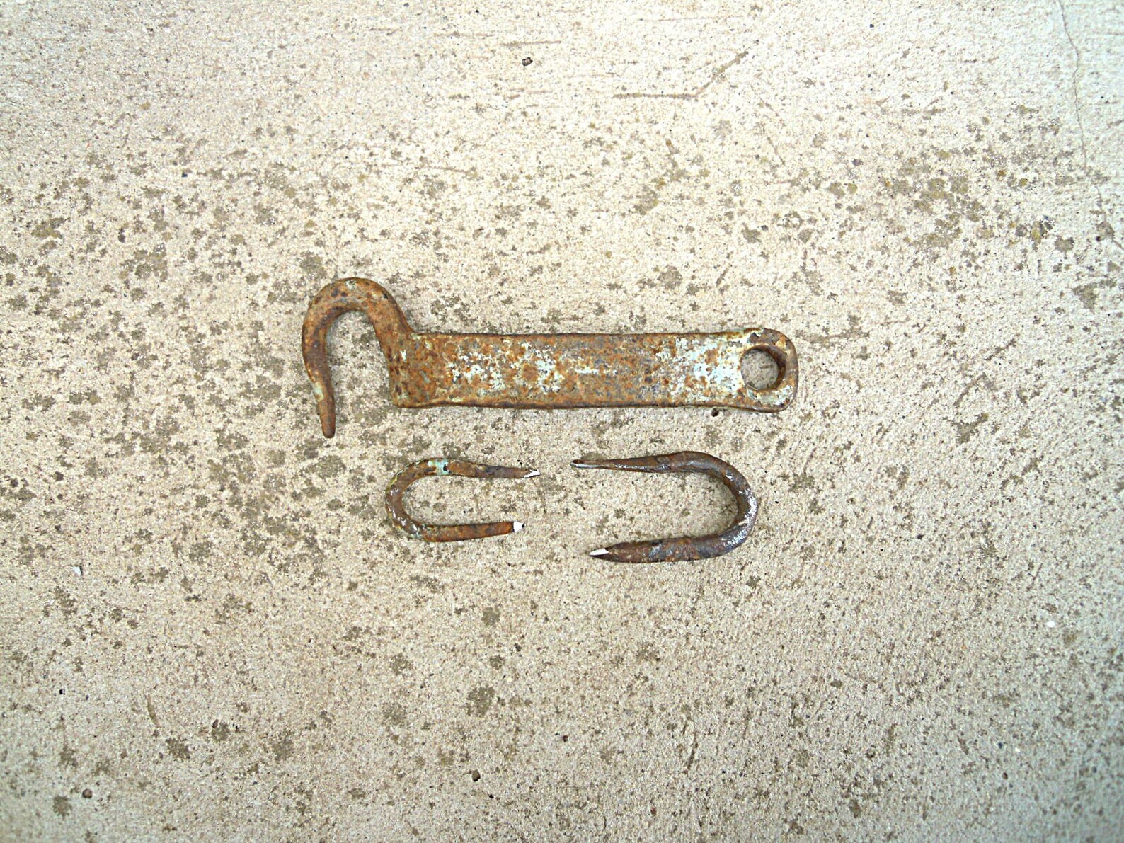 Antique Latch Hook Rust Latch Hook Curved Latch Hook | Etsy