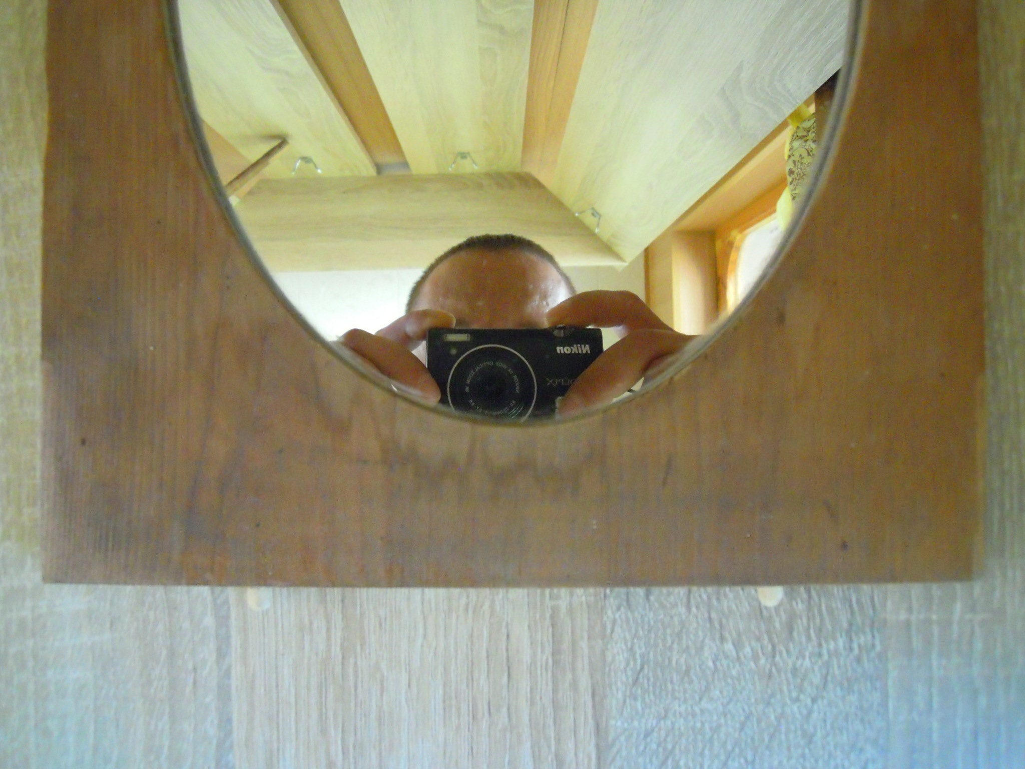 Tabletop Mirror Mirror on a Support Mirror on a Stand Oval | Etsy