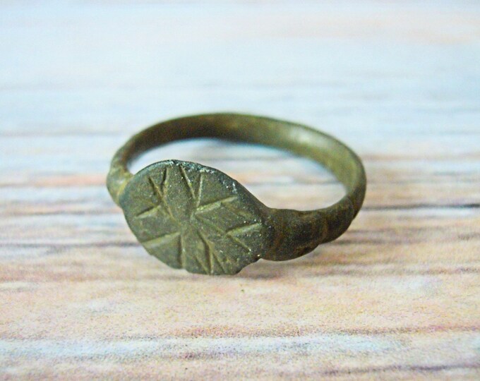 Medieval Ring, Antique Bronze Ring, Medieval Bronze Ring, Authentic ...