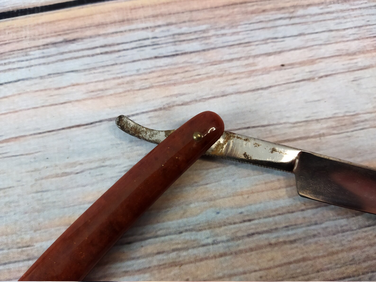 Straight Razor Dangerous Razor A Razor is Dangerous Chayka - Etsy