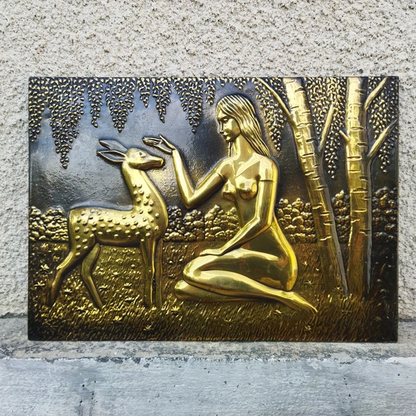 Brass Relief - Etsy