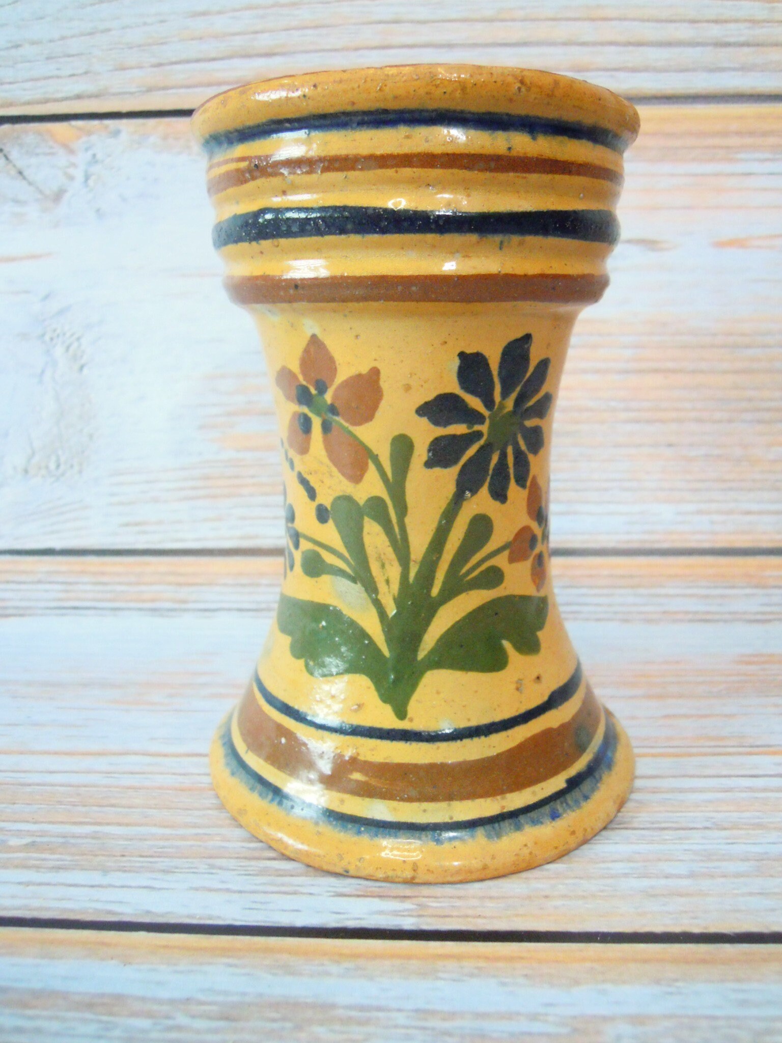 Old Clay Vase With Floral Ornaments Antique Ukrainian Vase - Etsy