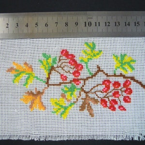Small Embroidery, Rowan Berries, Handmade Children's Embroidery - Etsy