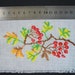 Small Embroidery, Rowan Berries, Handmade Children's Embroidery - Etsy