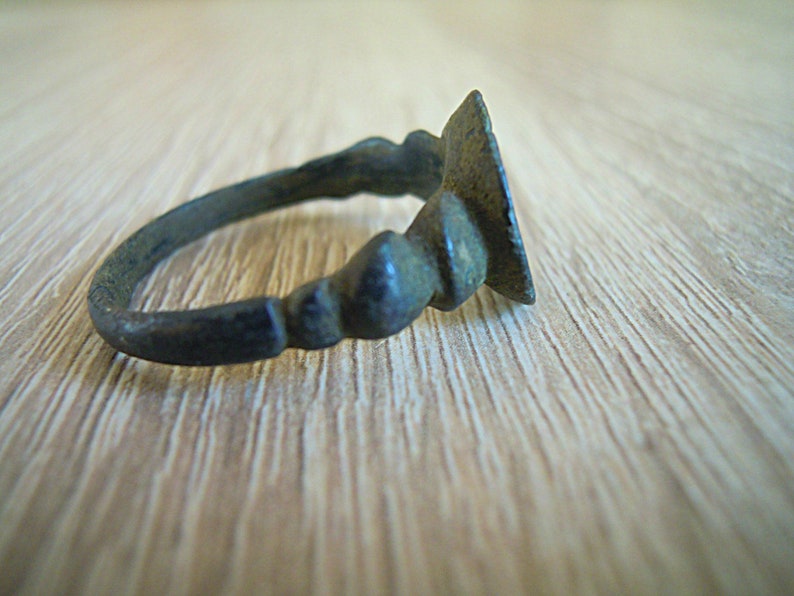 Medieval Ring Antique Bronze Ring Medieval Bronze Ring - Etsy