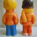 Rubber Toys, Rubber Figurines, Boy and Girl, Children, Set of 2 Pcs - Etsy