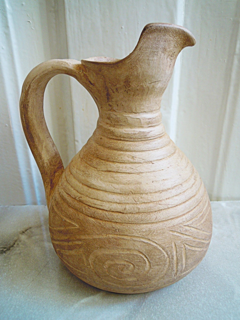 Clay Jug Cay Pitcher Jug for Milk - Etsy