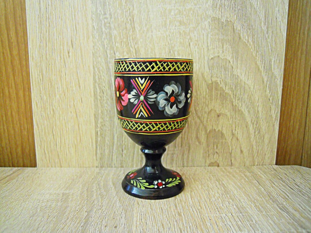 Wooden Cup, Ukrainian Cup, Hutsul Cup, Handpainted Cup - Etsy