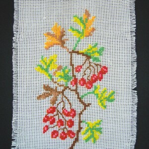 Small Embroidery, Rowan Berries, Handmade Children's Embroidery - Etsy