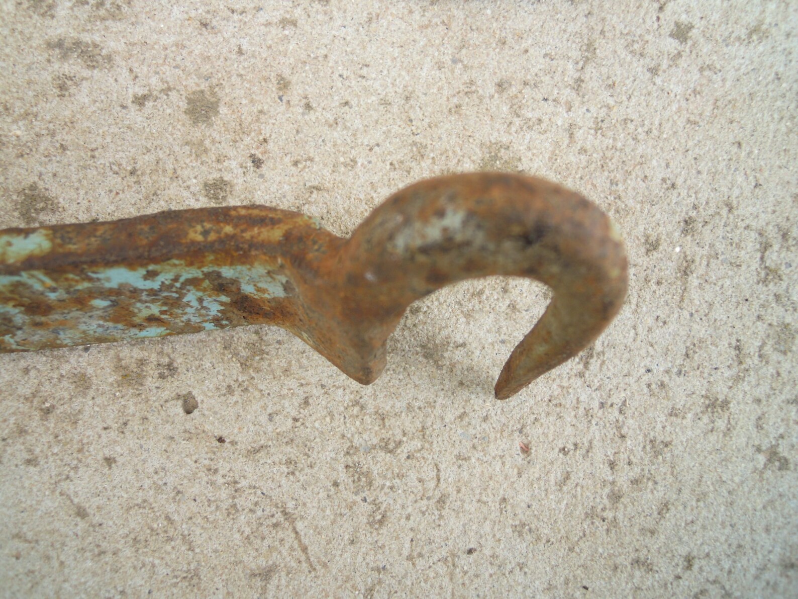 Antique Latch Hook Rust Latch Hook Curved Latch Hook | Etsy