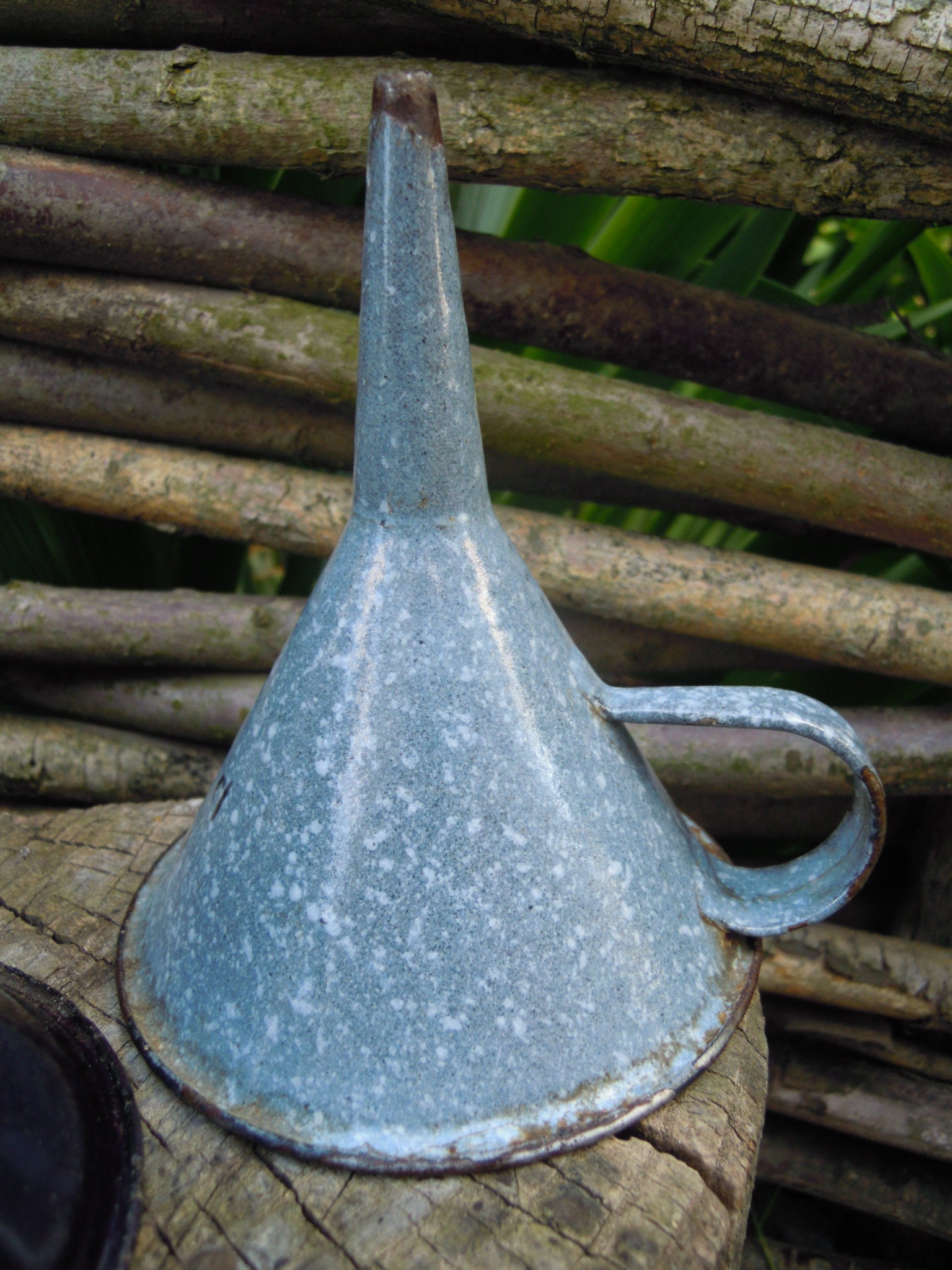 Metal Funnels Rust Funnel Antique Funnel Metal Enamel - Etsy
