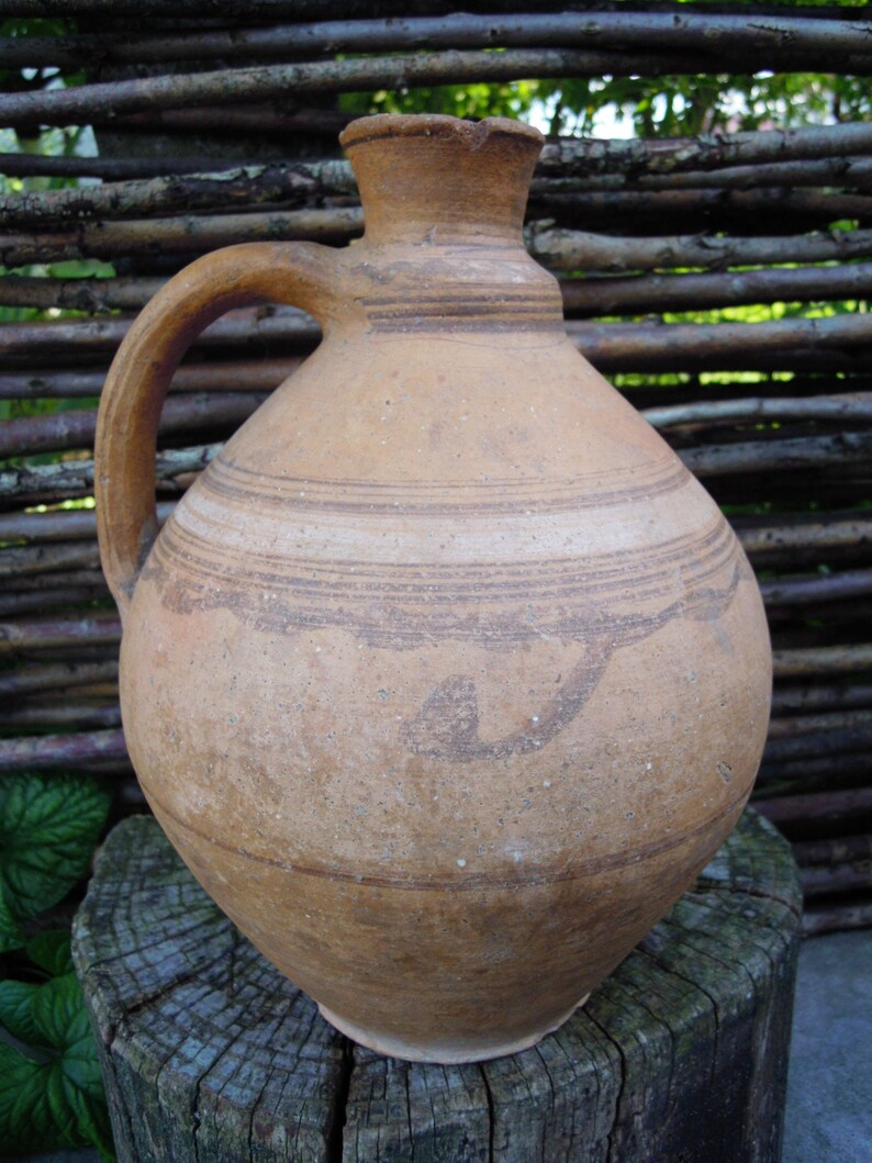 Clay Jug Antique Clay Jug Ukrainian Clay Jug Clay Pitcher - Etsy