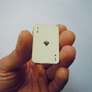 Playing Cards Mini Cards Deck of Playing Cards - Etsy