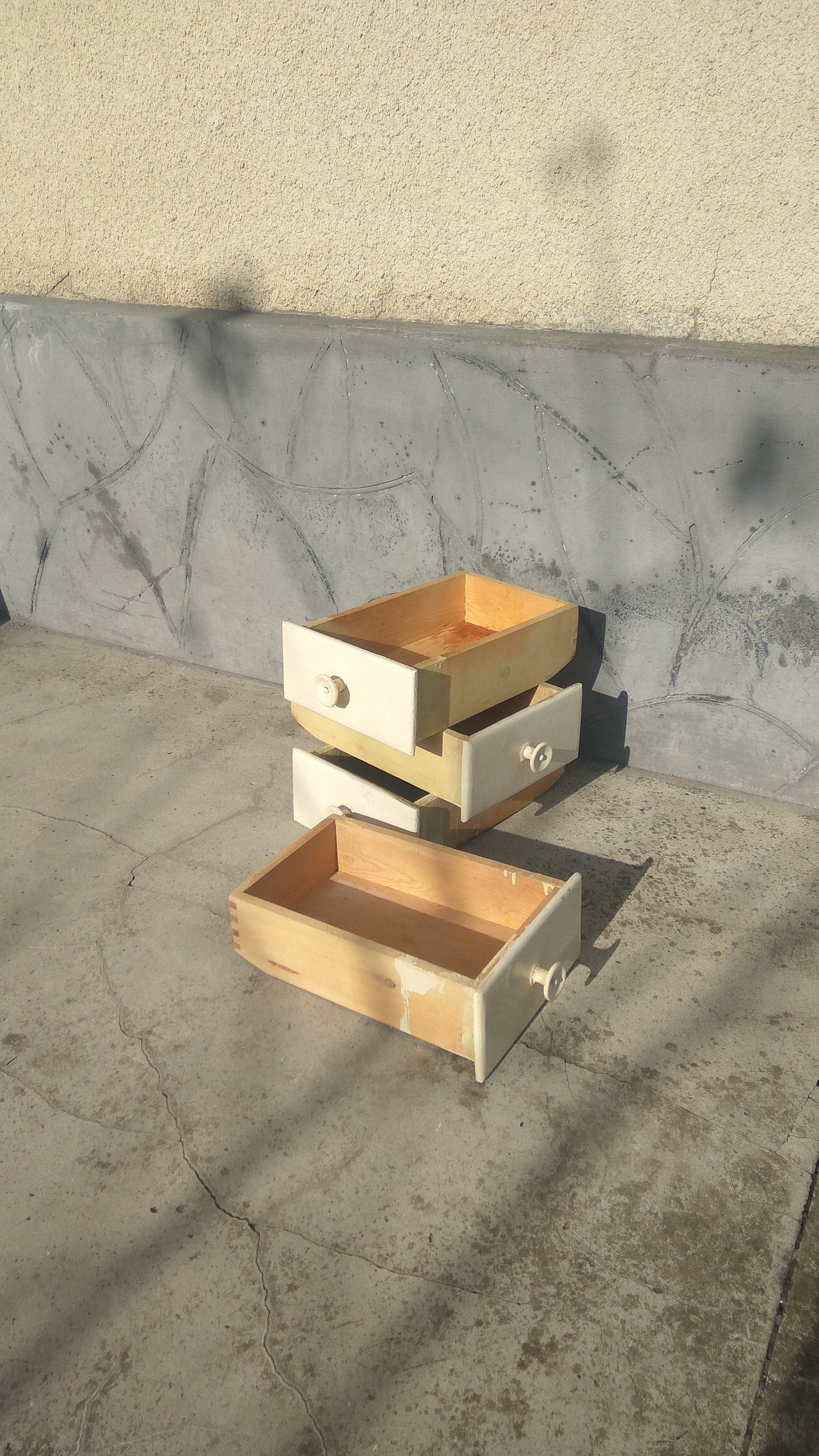 Wooden Drawers Wood Boxes Set of 4 Pieces Wooden Succulent | Etsy