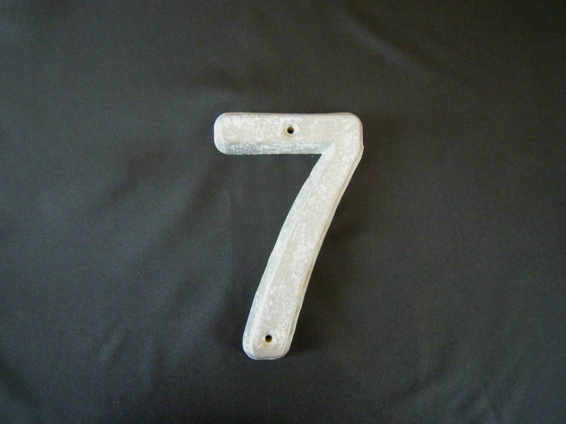 Door Number House Number Metal Number 7 | Etsy
