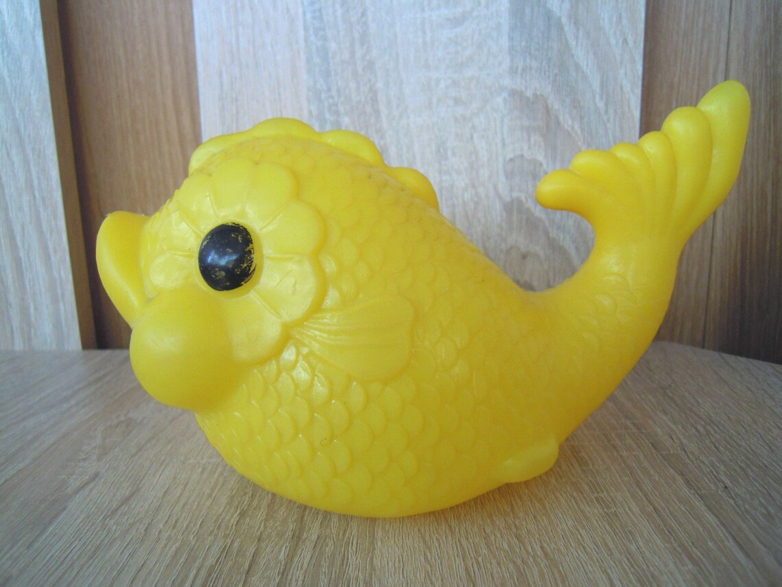 Toy for the Bath Fish Plastic Toy - Etsy