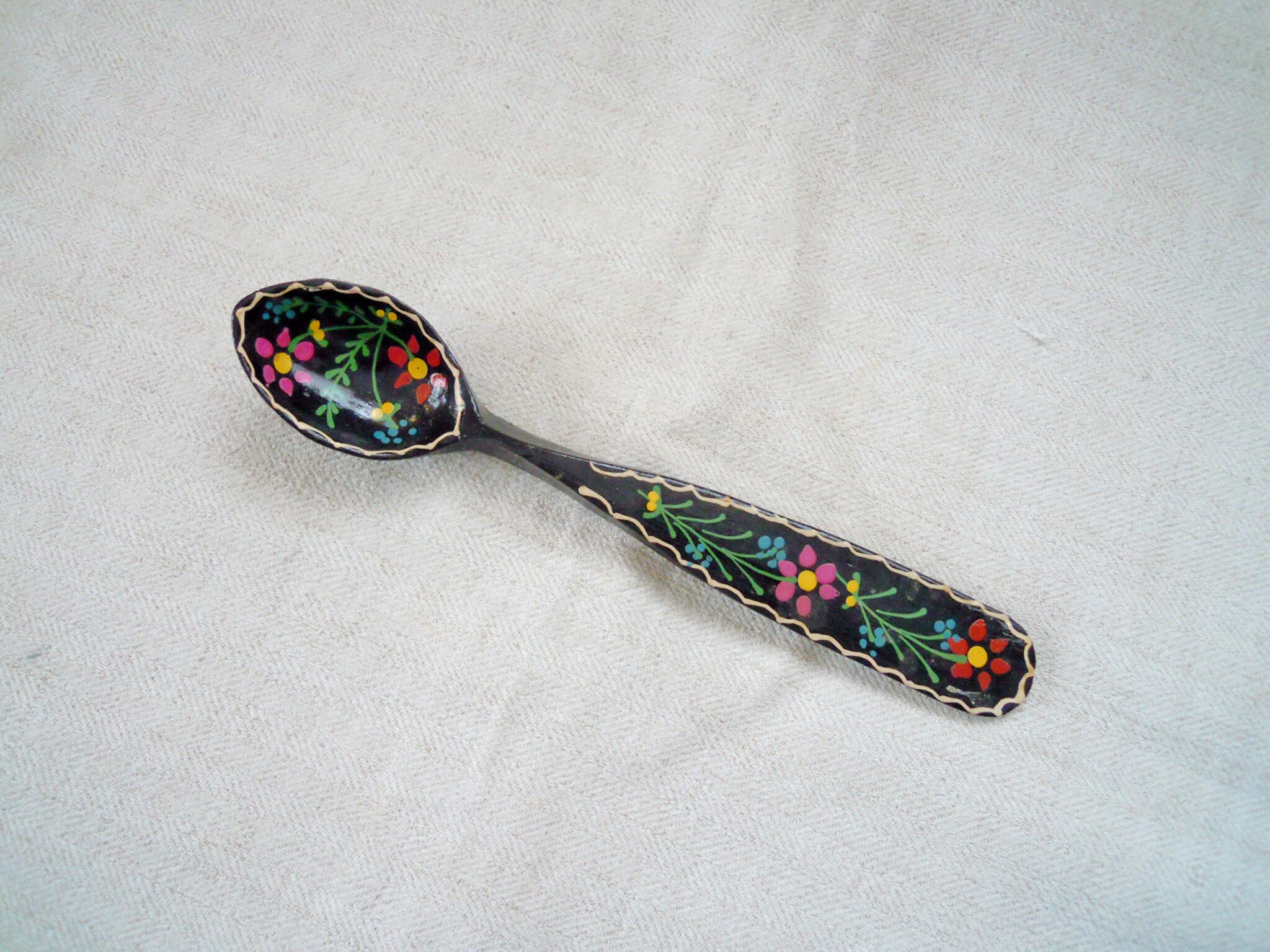 Wood Spoon Hand Painted Spoon Wooden Spoon Floral Spoon - Etsy
