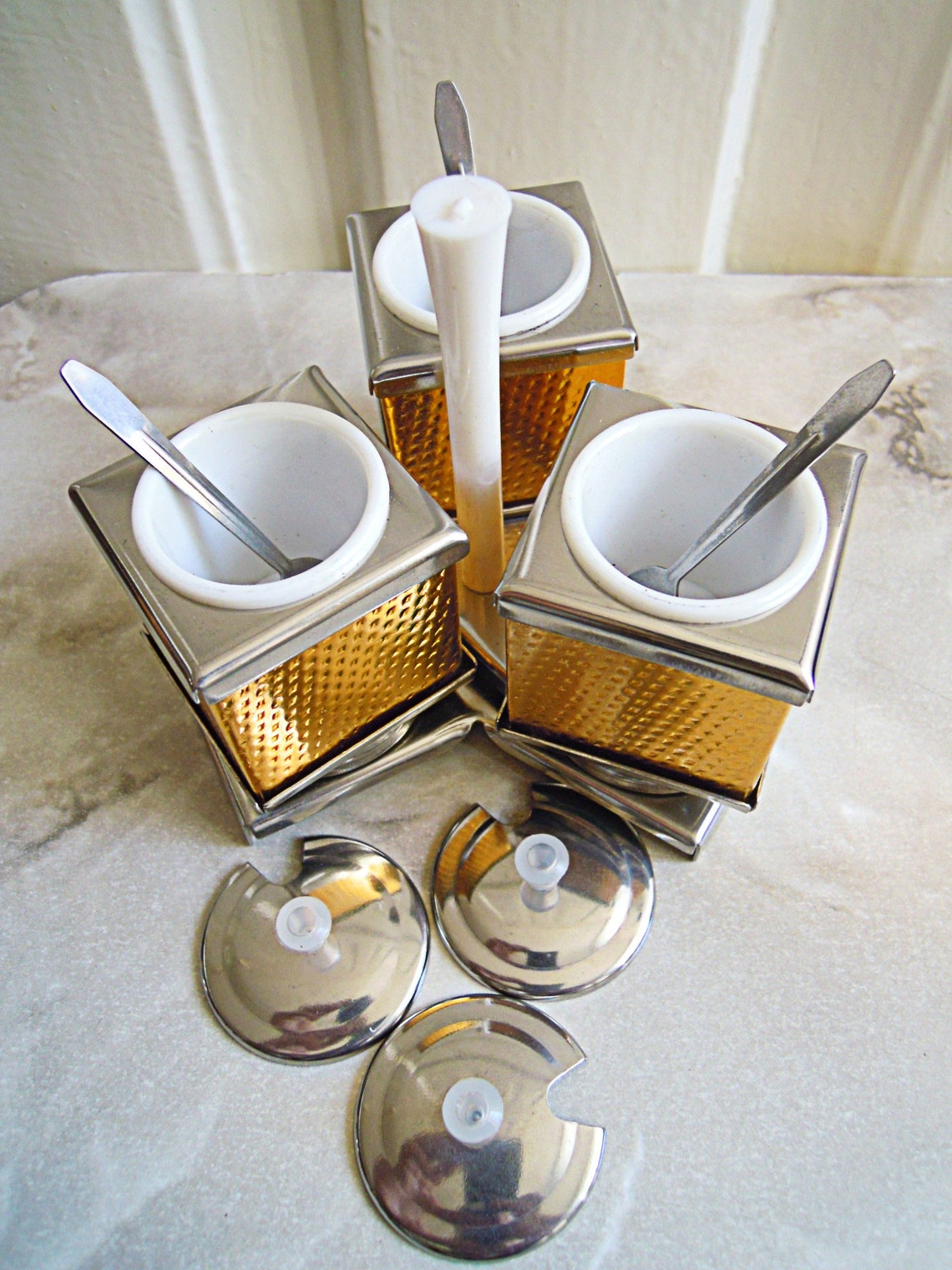 Kitchen set Set for spices Set of three vessels for spices | Etsy