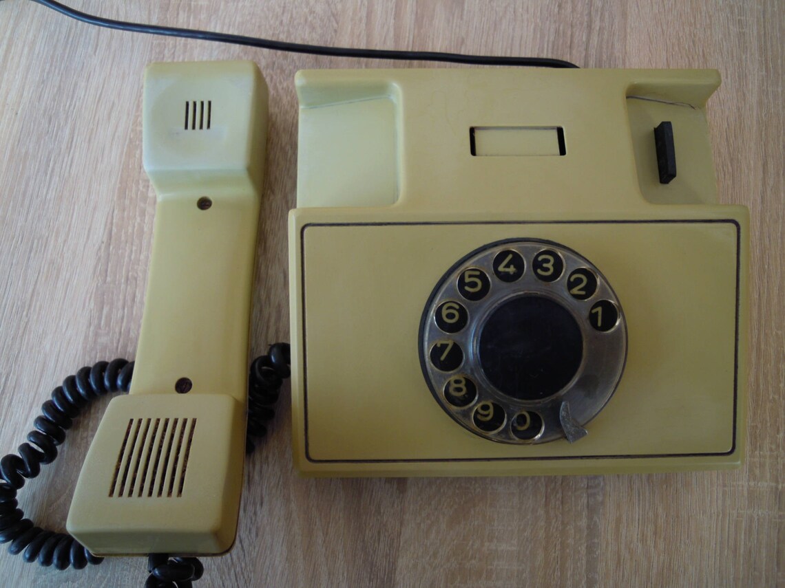 Rotary Dial Phone Landline Phone | Etsy