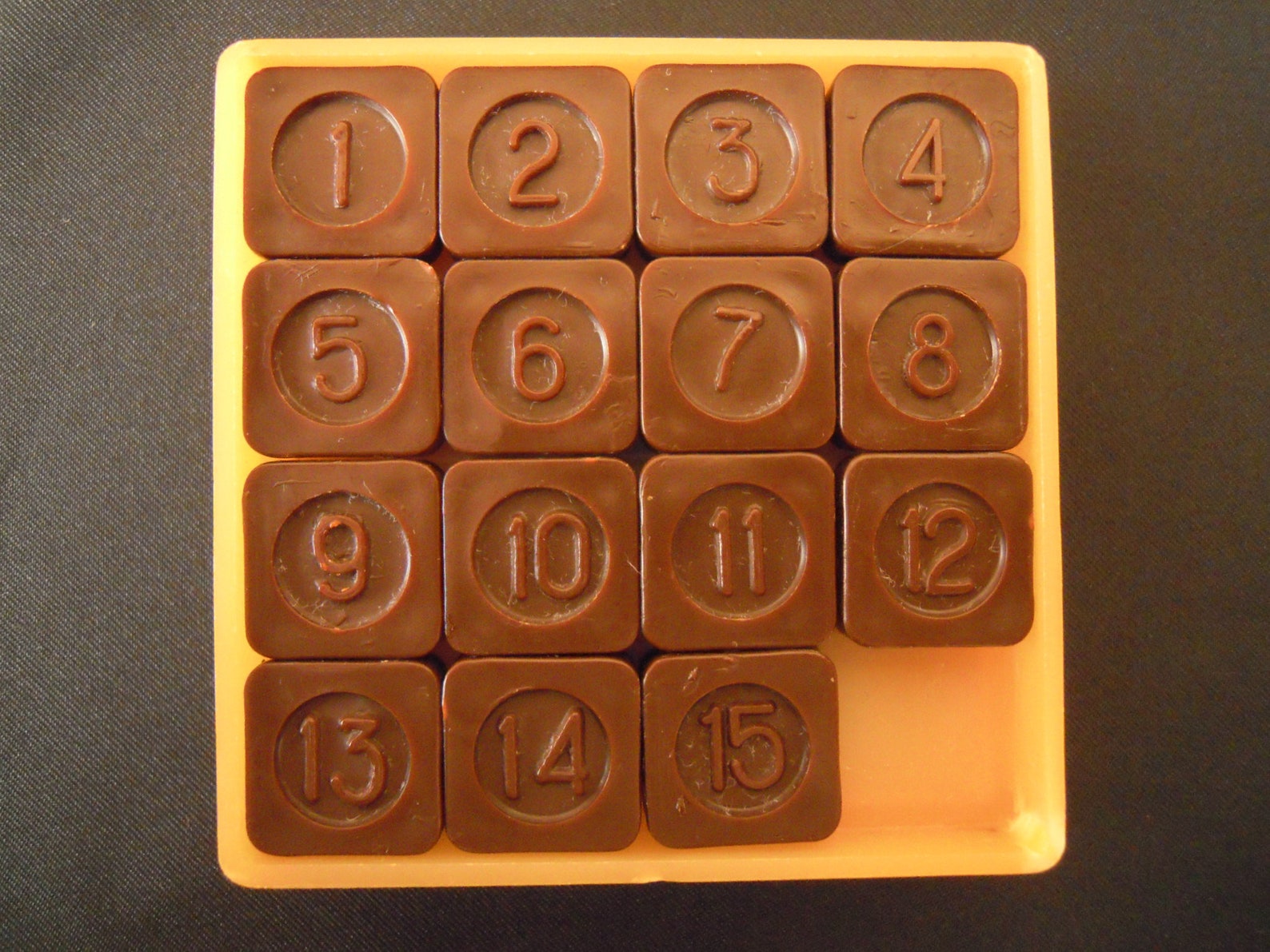 15-Puzzle Fifteen Arrange the numbers Educational game | Etsy