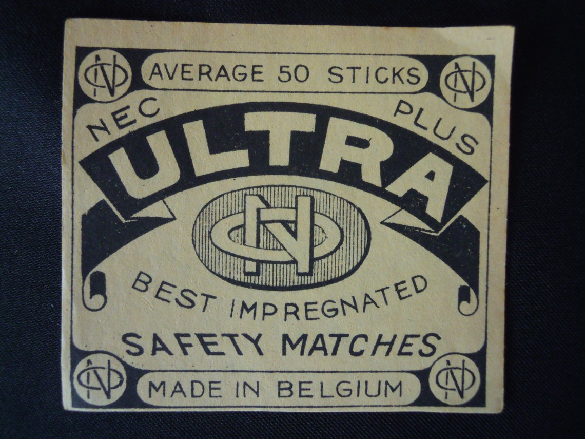 Matchbox Labels Large Matchbox Labels Set of 3 Pieces - Etsy