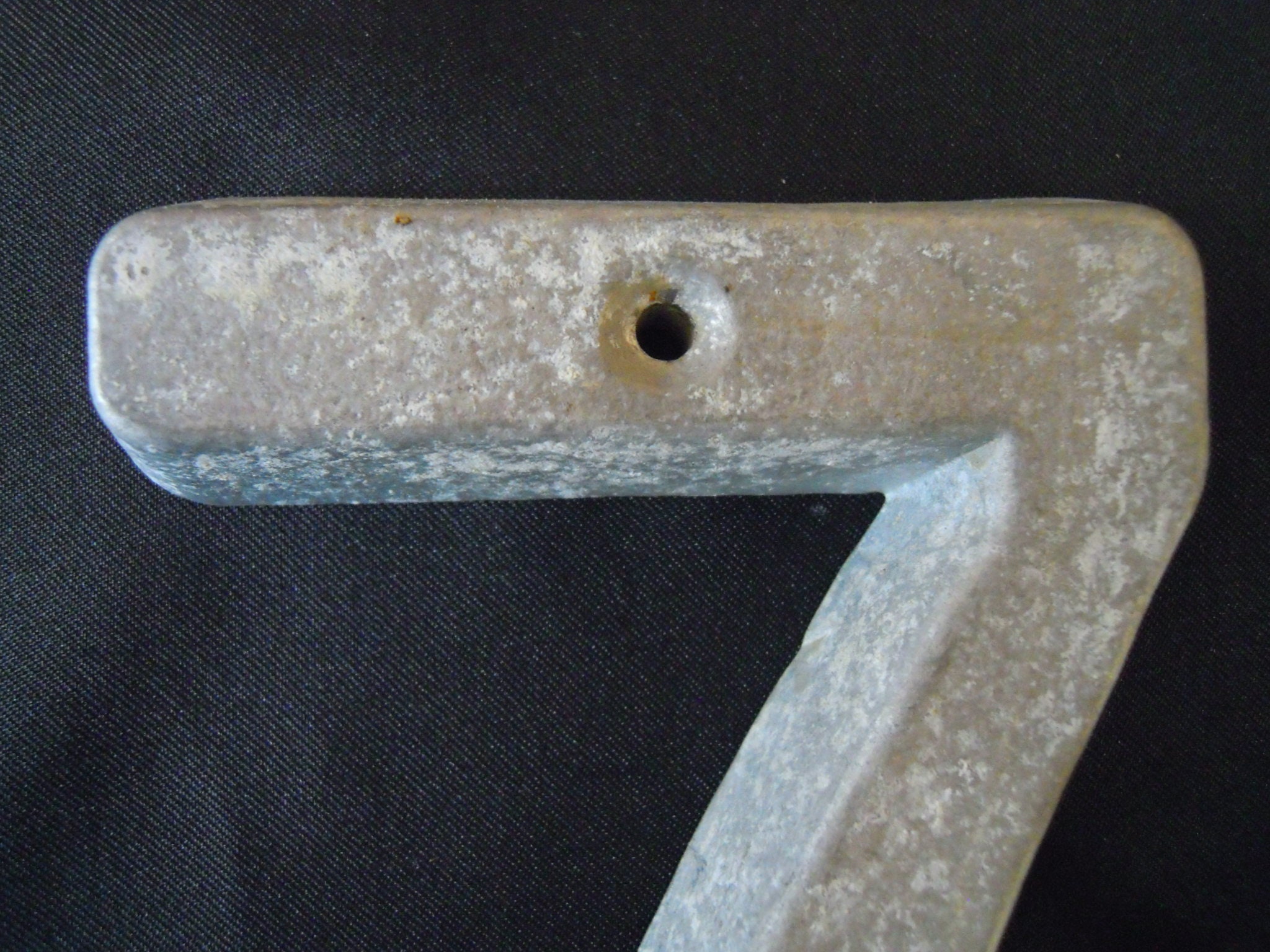 Door Number House Number Metal Number 7 | Etsy