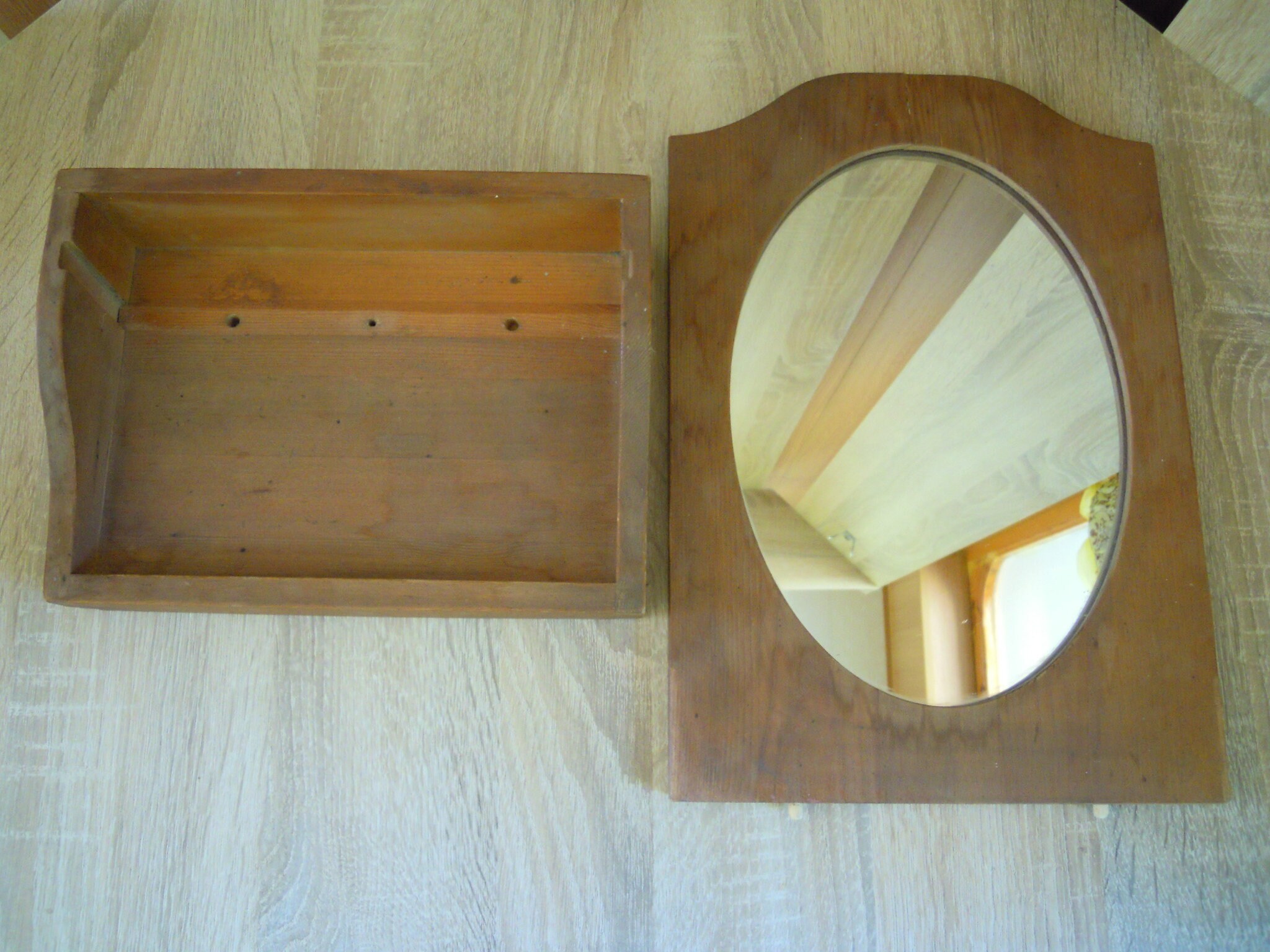 Tabletop Mirror Mirror on a Support Mirror on a Stand Oval | Etsy