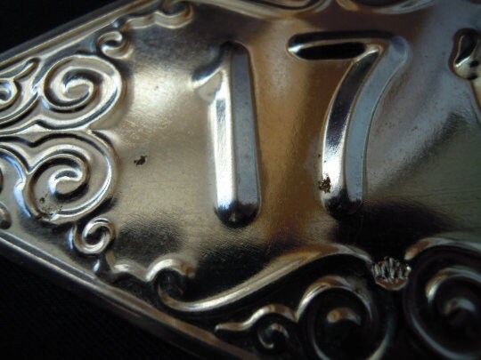 Door Sign Metal Sign Metal Number Number 171 - Etsy