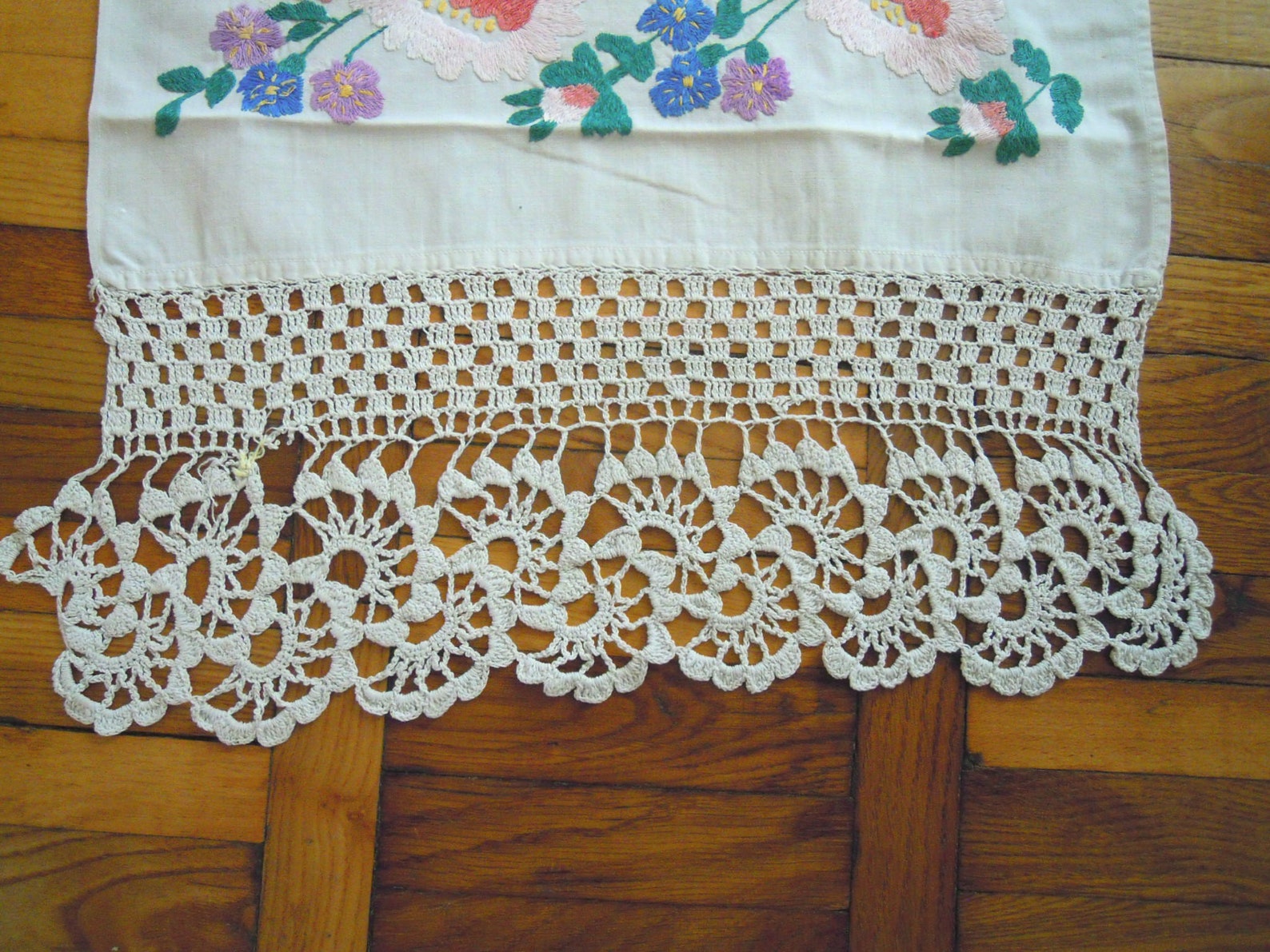 Horizontal Embroidery Wall Embroidery Embroidery Above - Etsy