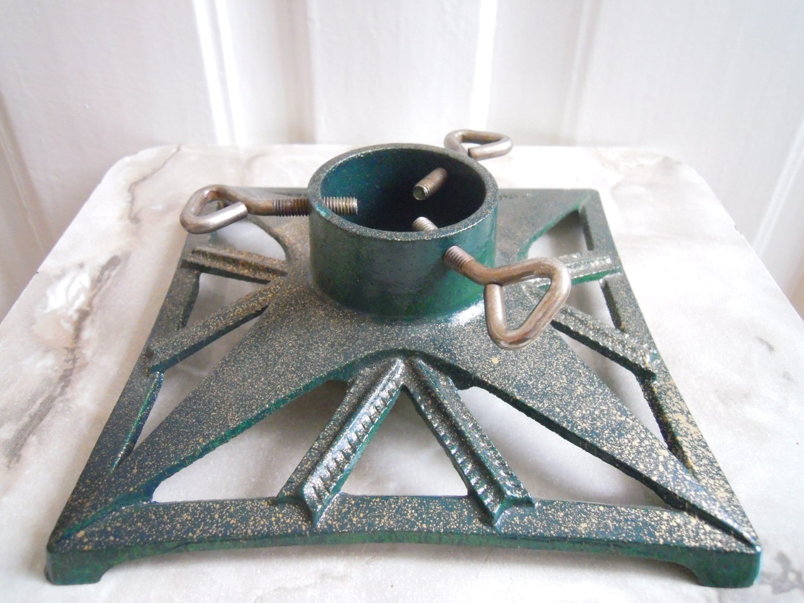 Christmas Tree Stand Cast Iron Tree Stand | Etsy