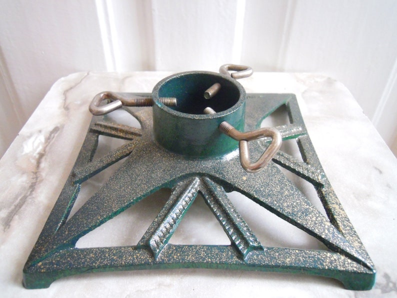 Christmas Tree Stand Cast Iron Tree Stand | Etsy