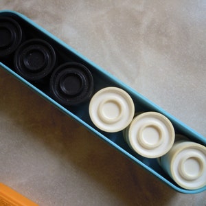 Checkers Checkers in a Box Intellectual Game Educational - Etsy