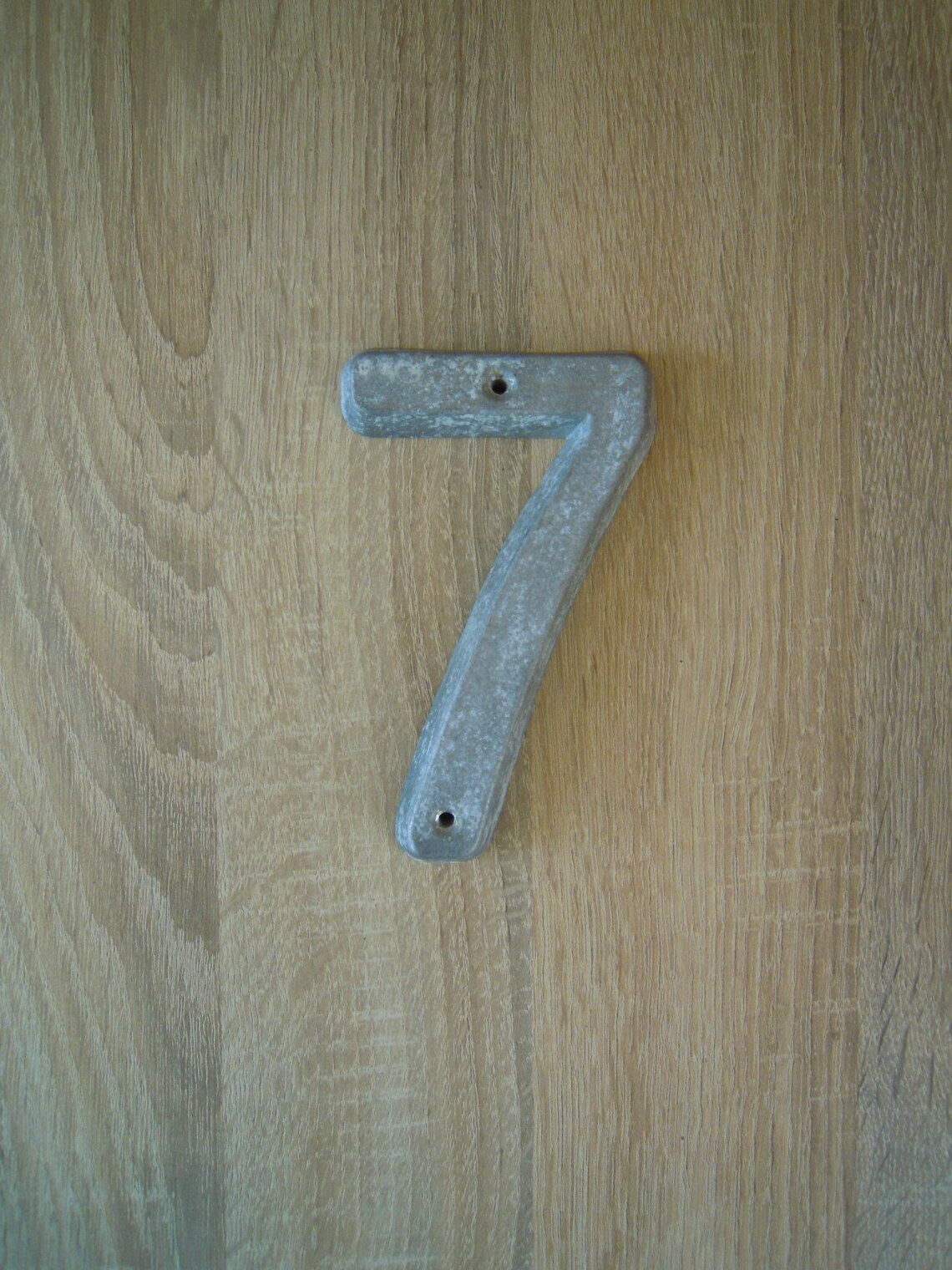 Door Number House Number Metal Number 7 | Etsy