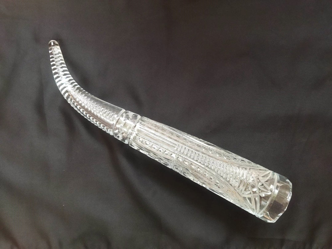 Crystal, Crystal Horn, Decorative Horn, Cut Crystal Horn, Decorative ...