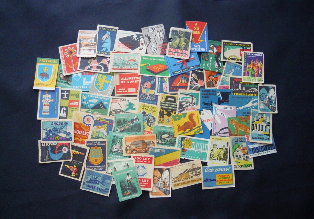 Matchbox Labels, Labels of Matchboxes, Antique Matchbox Labels, Old ...