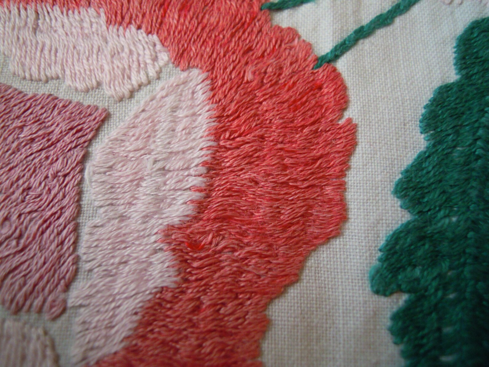 Horizontal Embroidery, Wall Embroidery, Embroidery Above Window ...